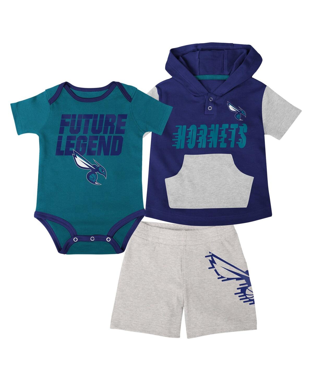 Click here for Outerstuff Baby Boys and Girls Teal/Purple/Gray Ch... prices