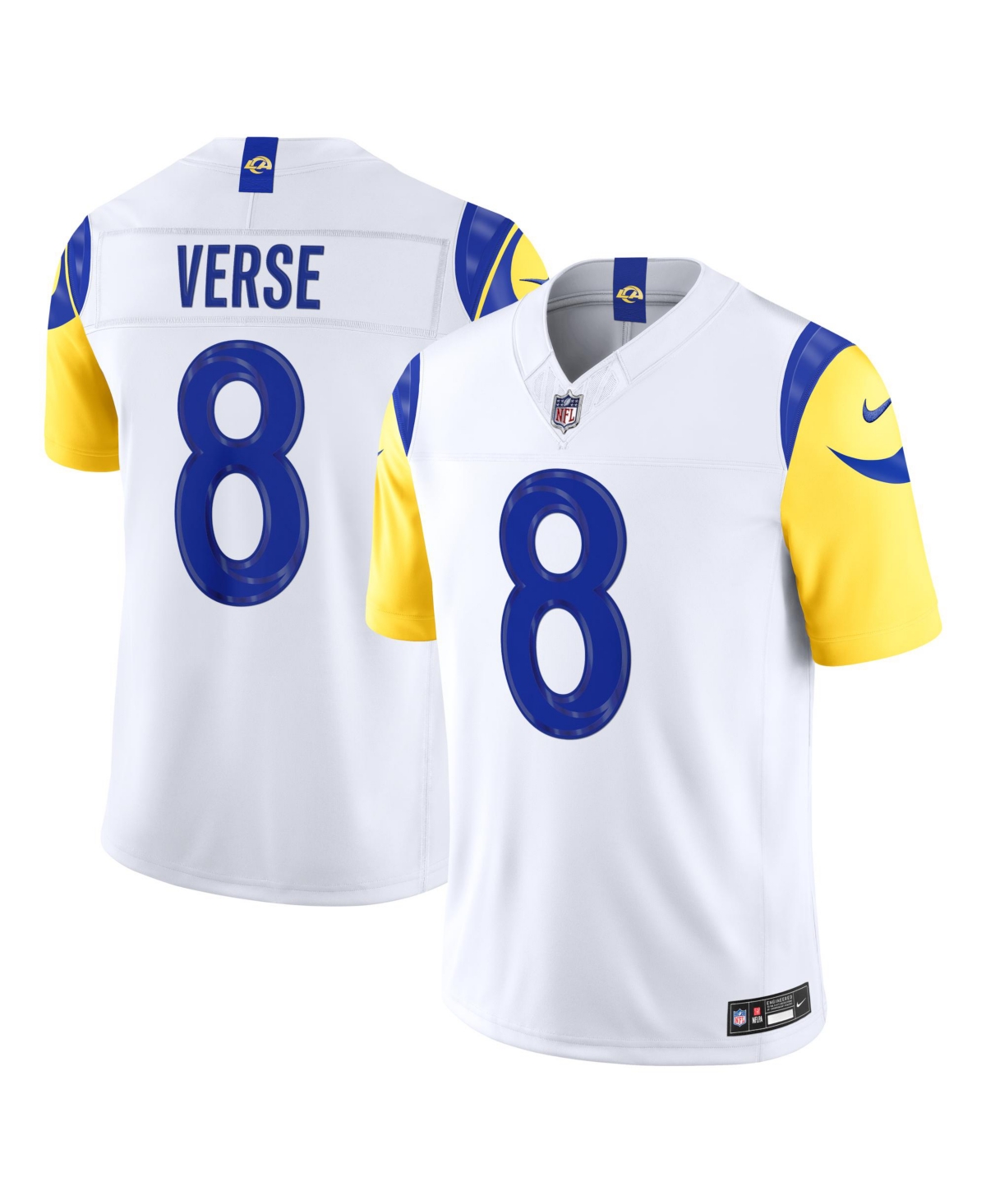 Click here for Nike Mens Jared Verse White Los Angeles Rams Vapor... prices