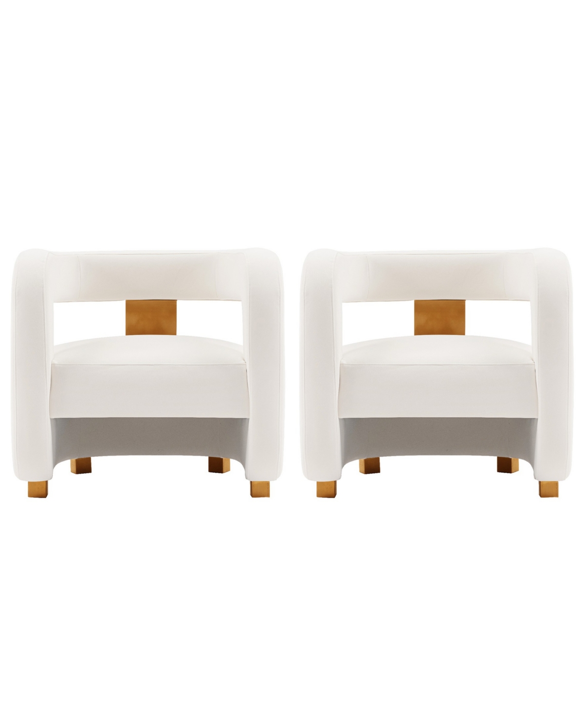 Click here for Manhattan Comfort Amirah 2-Piece Velvet Upholstere... prices