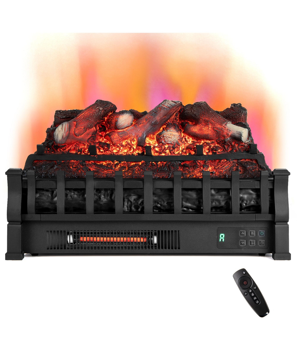 Click here for Costway 23 Electric Fireplace Heater Fireplace Log... prices