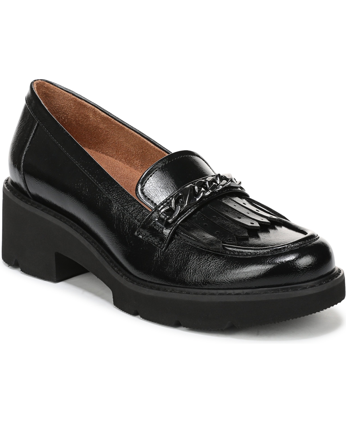 Click here for Naturalizer Womens Celia Slip-On Loafers - Black F... prices