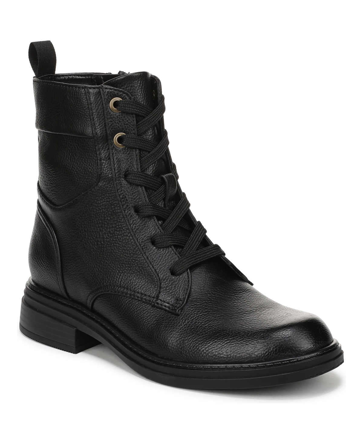 Click here for Naturalizer Womens Legend Zipper Short Boots - Bla... prices