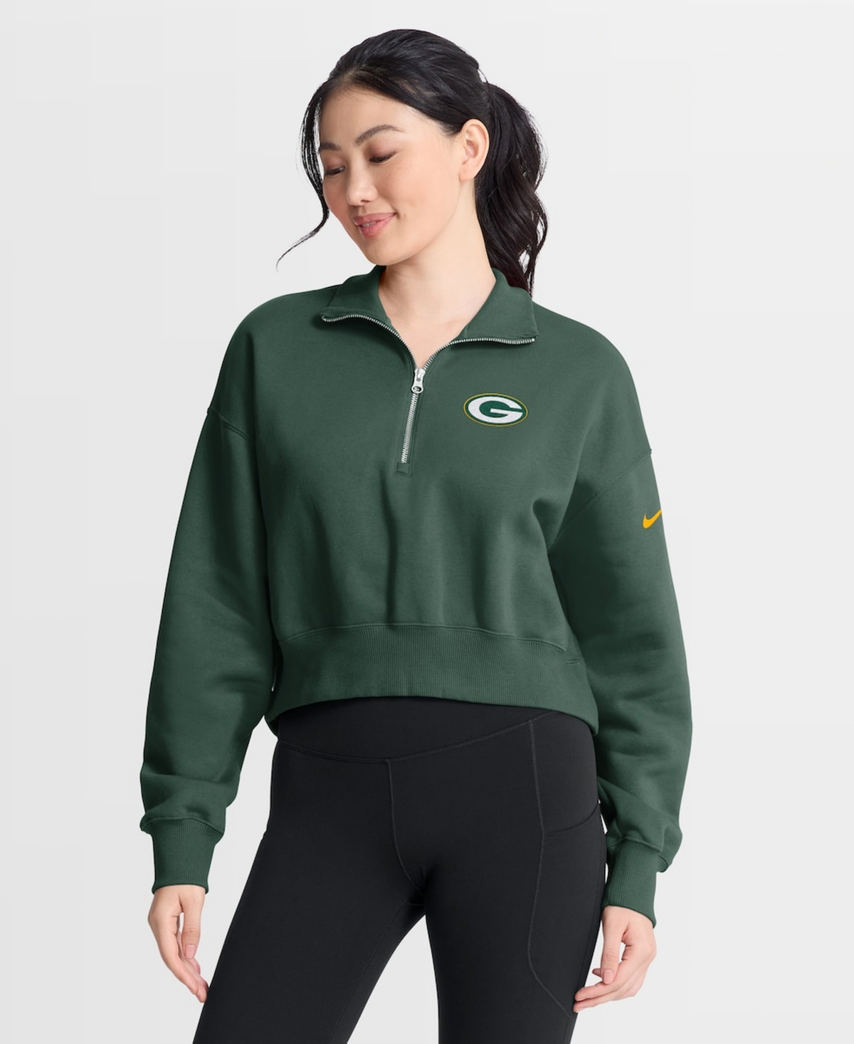 Click here for Nike Womens Green Green Bay Packers Phoenix Fleece... prices