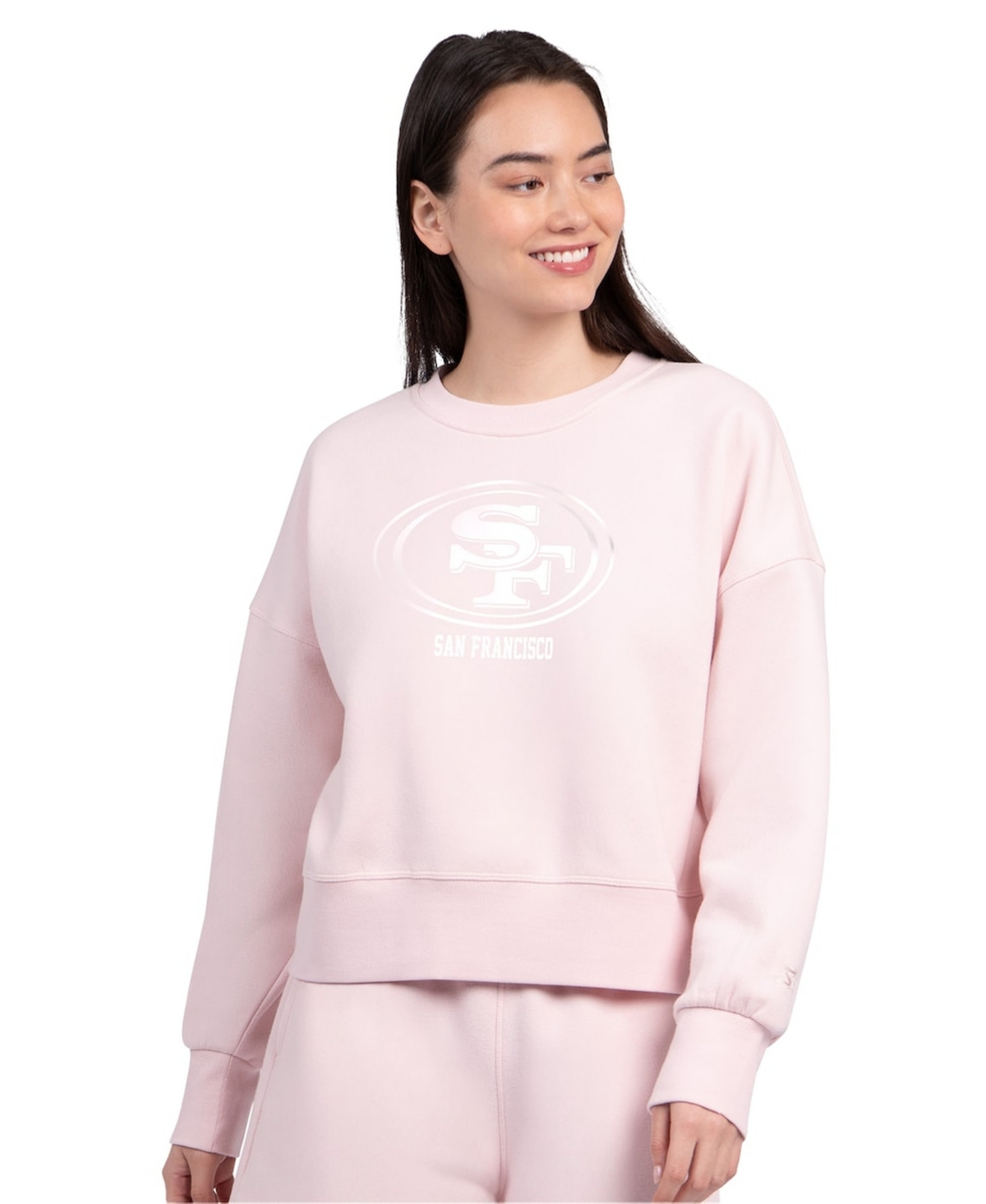 Click here for Starter Womens Light Pink San Francisco 49ers Trav... prices