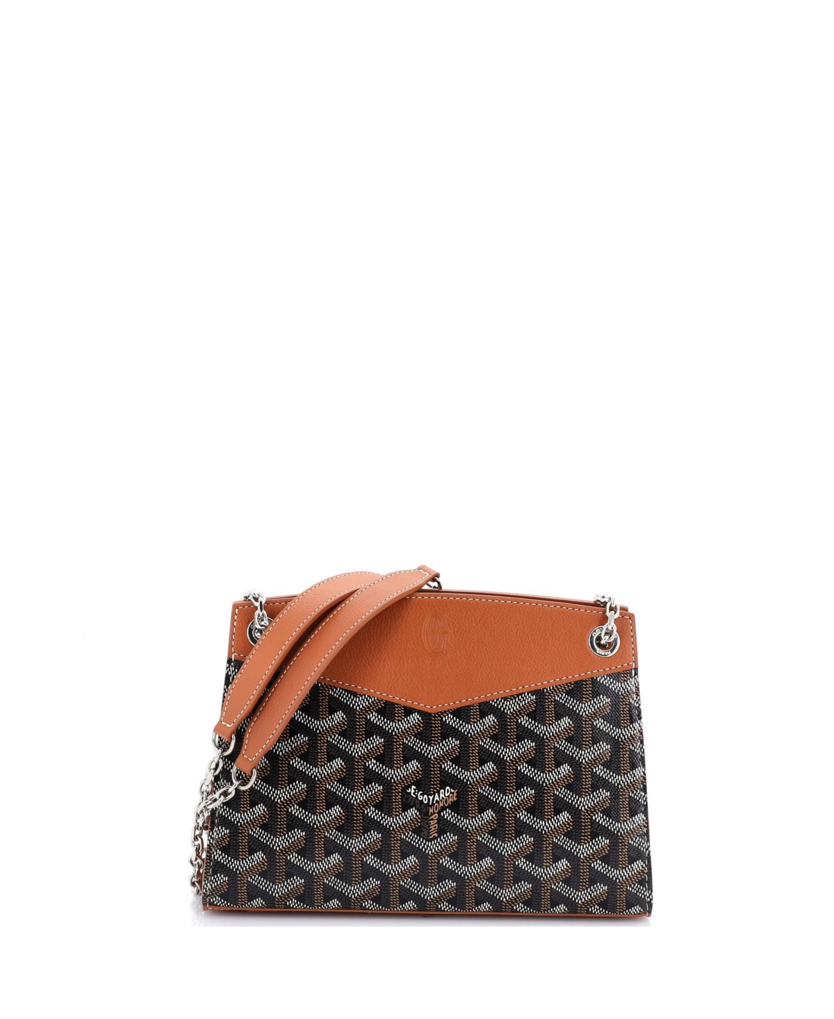 Click here for Pre-Owned Goyard Mini Structured Rouette Chain Sho... prices