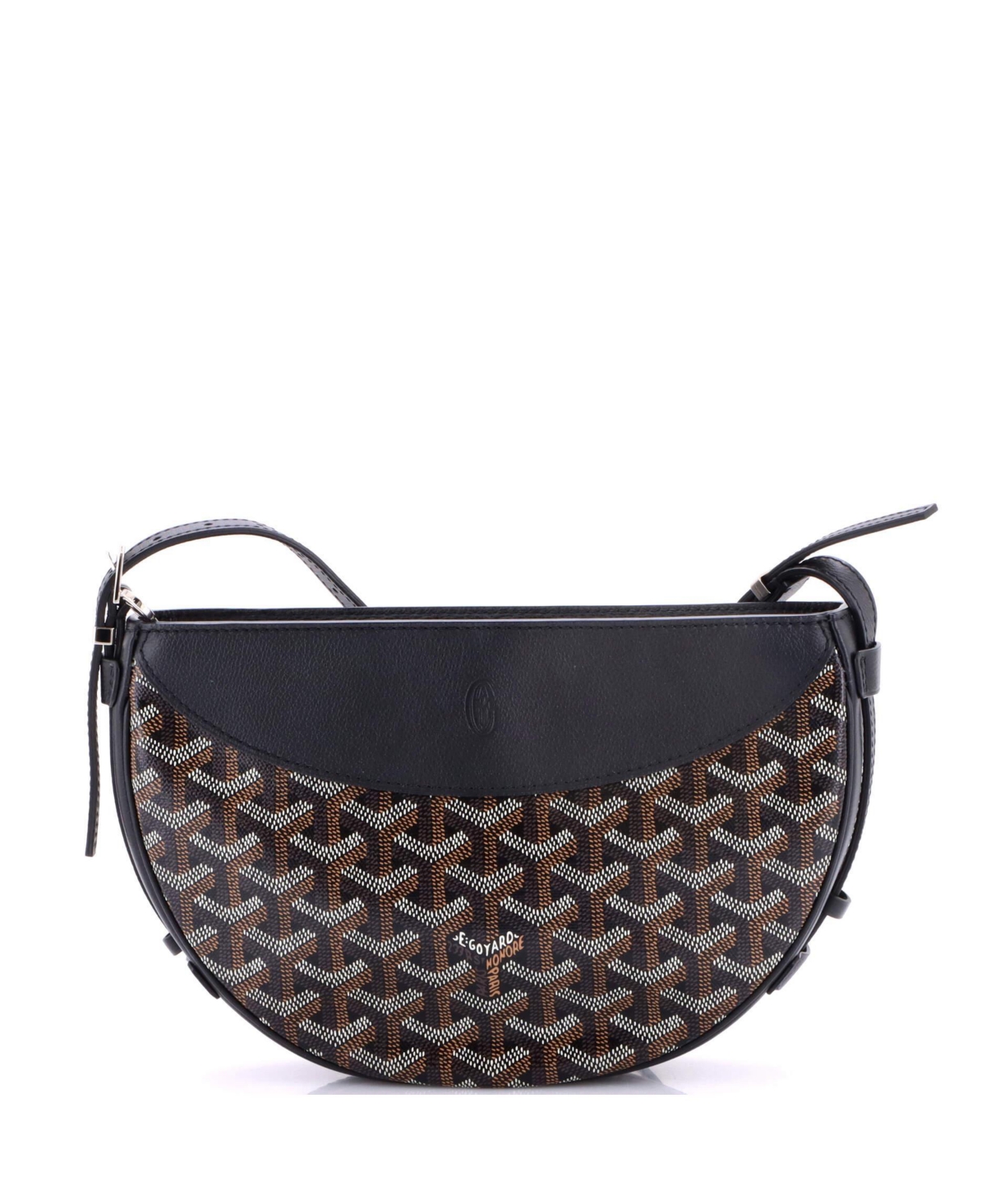 Click here for Pre-Owned Goyard Hirondelle Shoulder Bag Coated Ca... prices