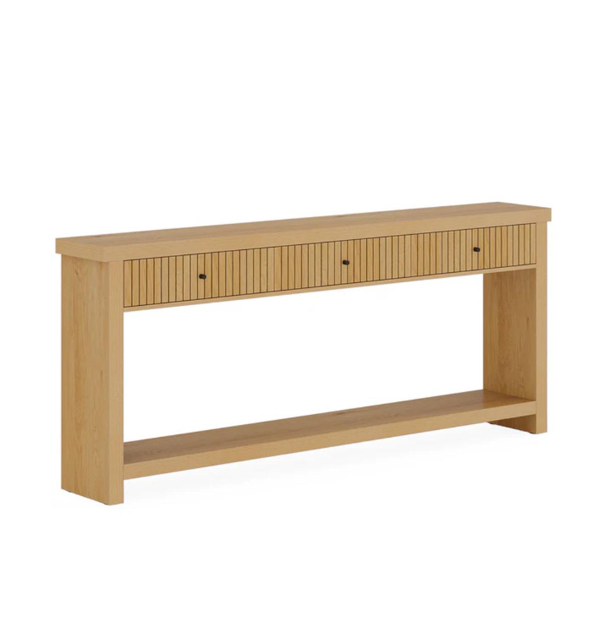 Click here for Slickblue Long Entryway Console Table with 3 Drawe... prices