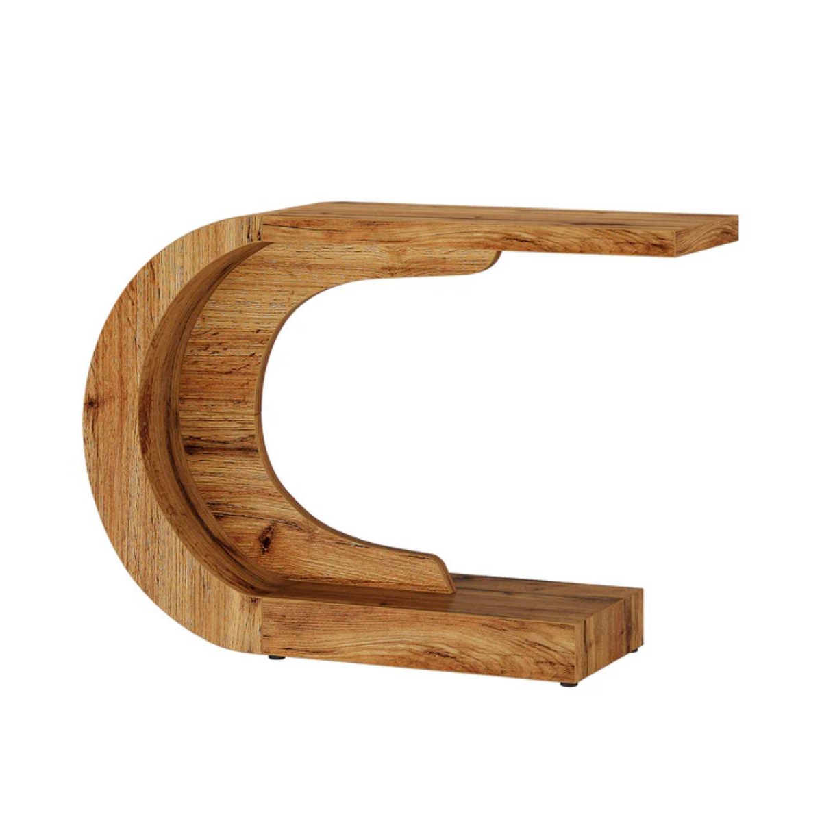 Click here for Slickblue Modern Accent Console Table C-Shaped Des... prices