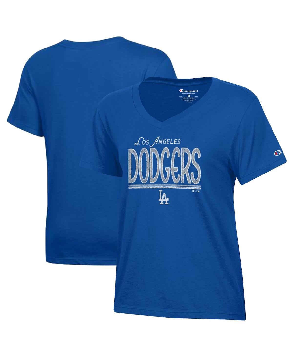 Click here for Champion Womens Royal Los Angeles Dodgers Core V-N... prices