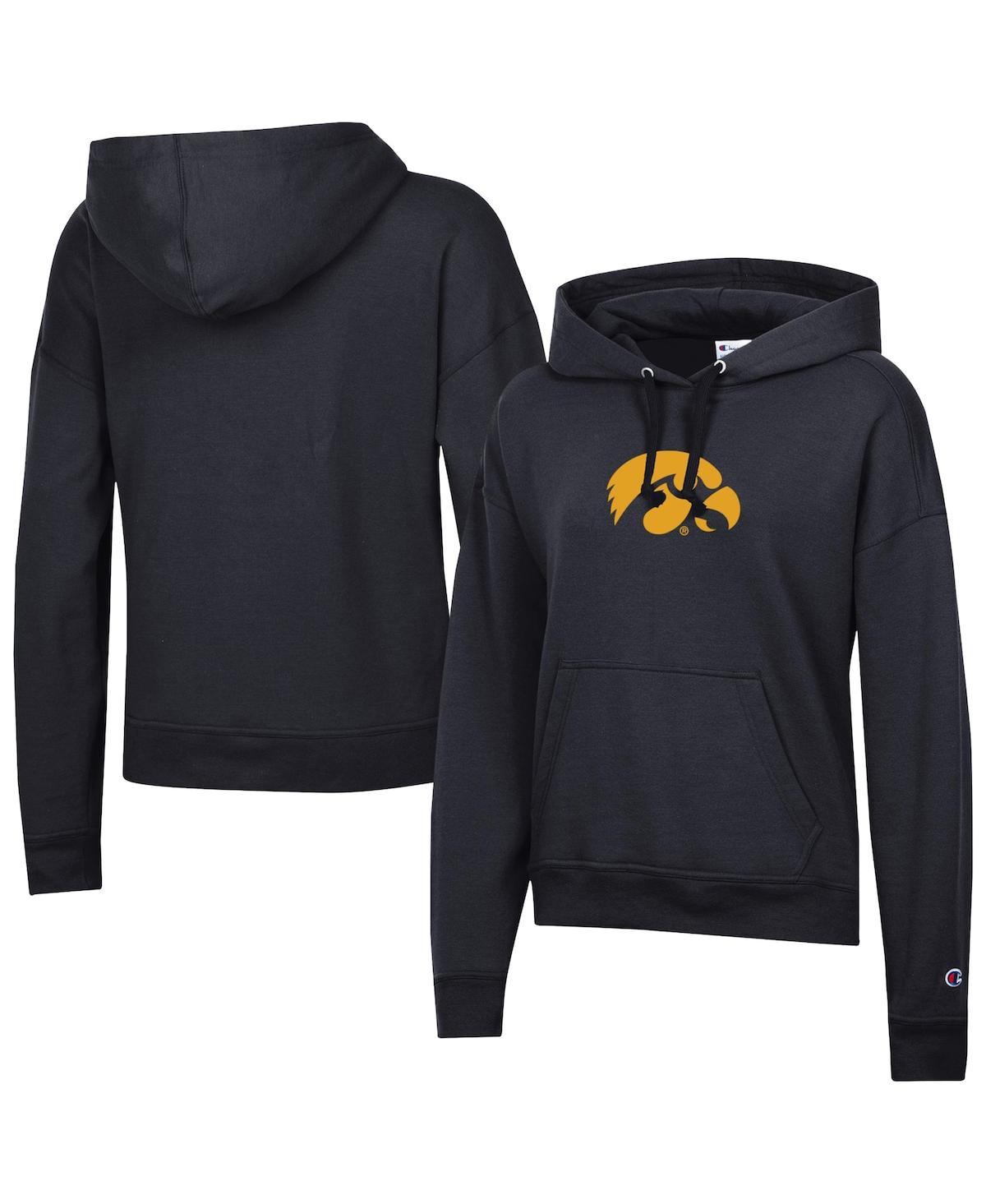 Click here for Champion Womens Black Iowa Hawkeyes Powerblend Fle... prices