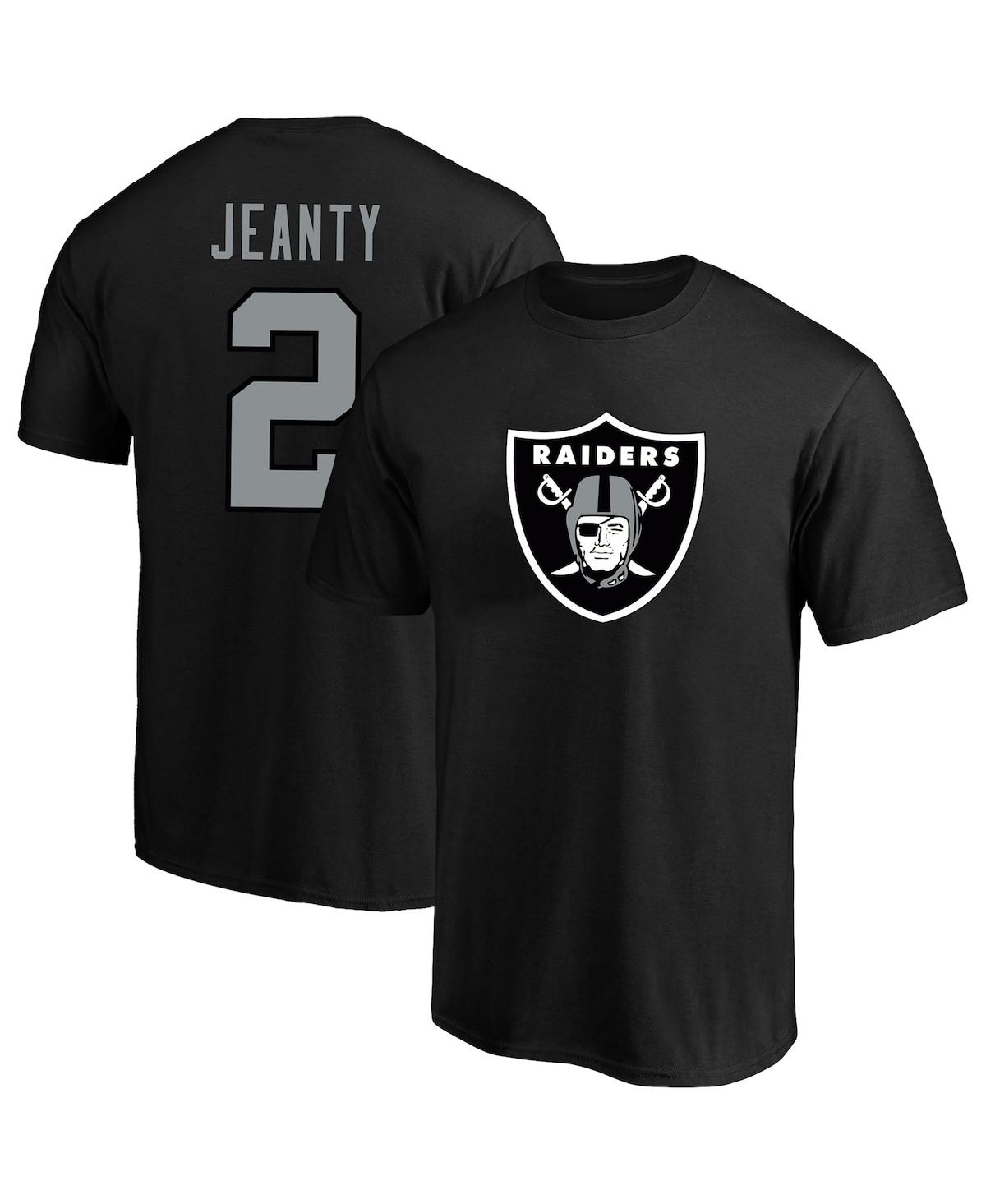 Click here for Fanatics Mens Ashton Jeanty Black Las Vegas Raider... prices