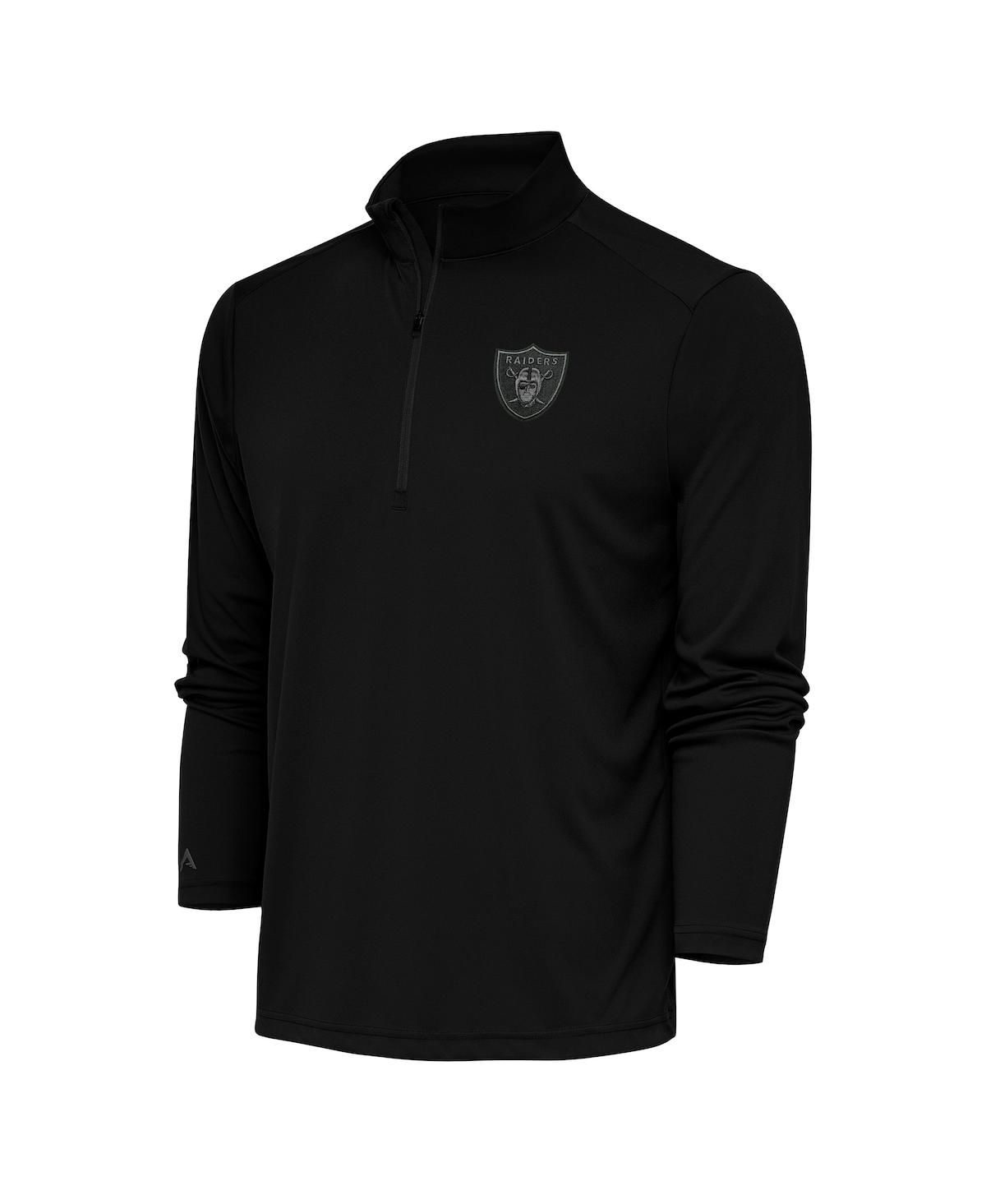 Click here for Antigua Mens Black Las Vegas Raiders Tonal Logo Tr... prices