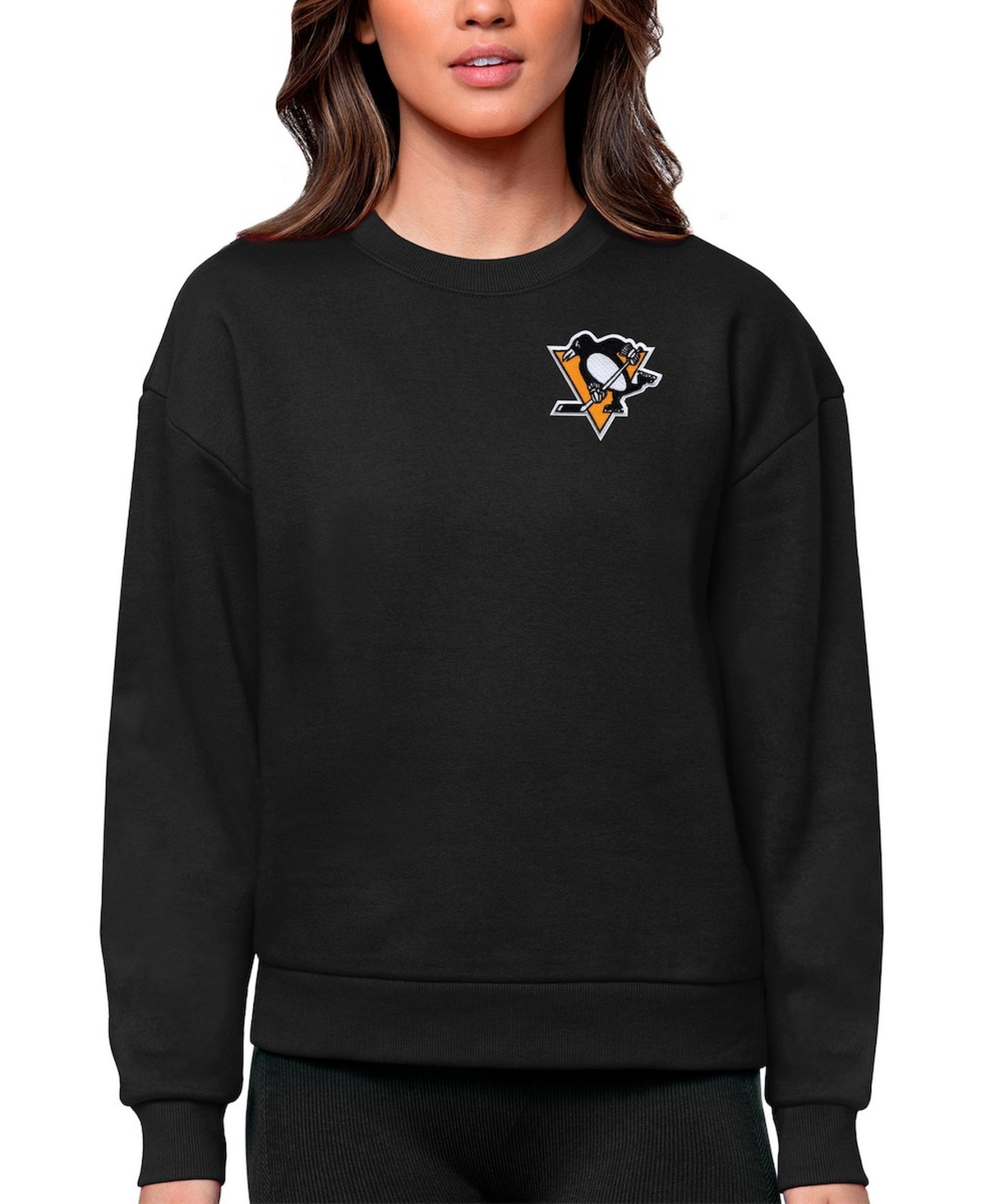 Click here for Antigua Womens Black Pittsburgh Penguins Primary L... prices