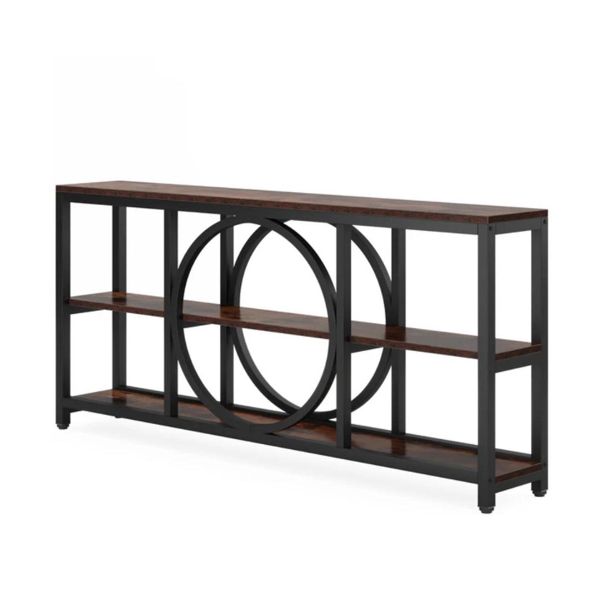 Click here for Slickblue Modern Narrow Console Table with 3-Tier... prices