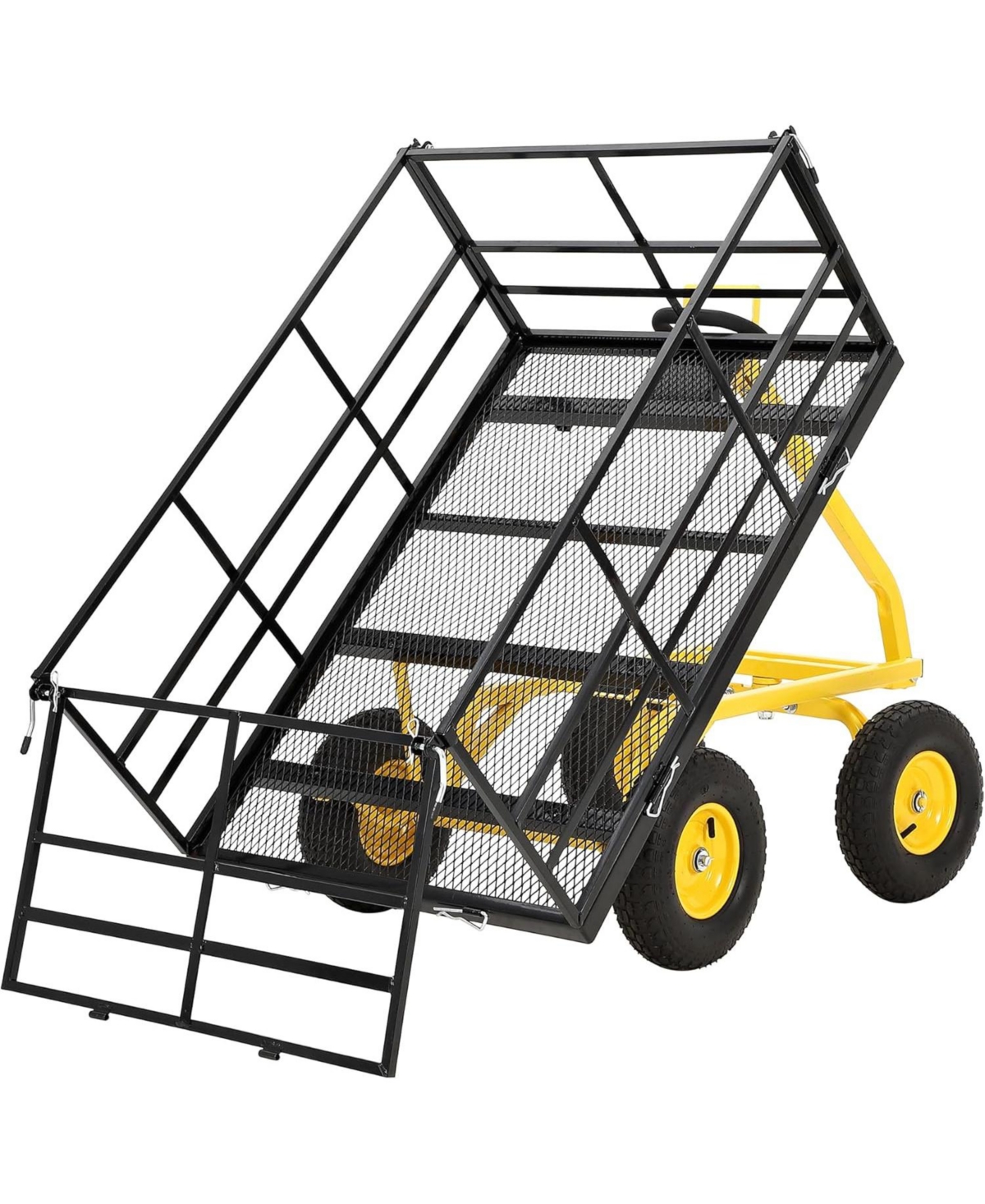 Click here for gaomon Heavy Duty 1500 lbs Steel Garden Cart with... prices