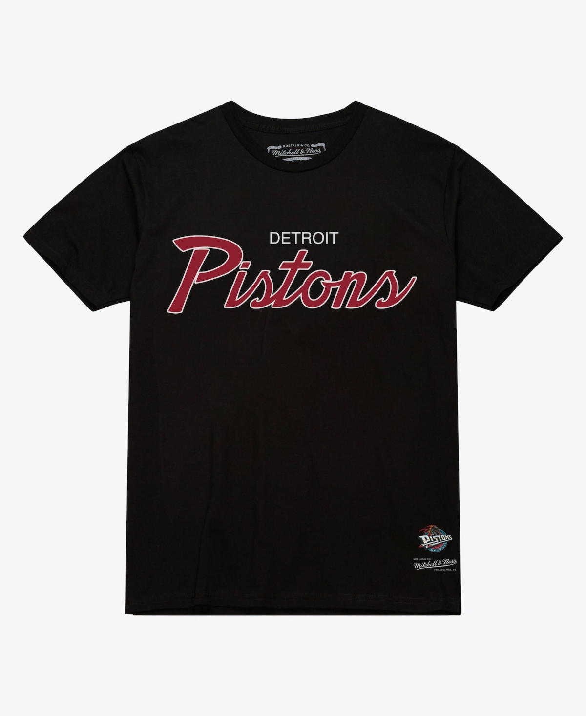 Click here for Mitchell & Ness Mens Black Detroit Pistons Vintage... prices