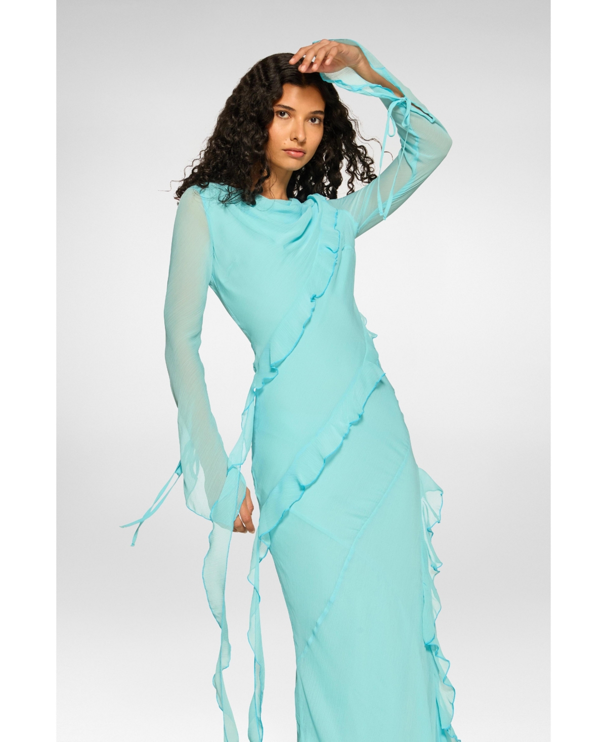 Click here for Daska Womens Circe Dress - Teal prices