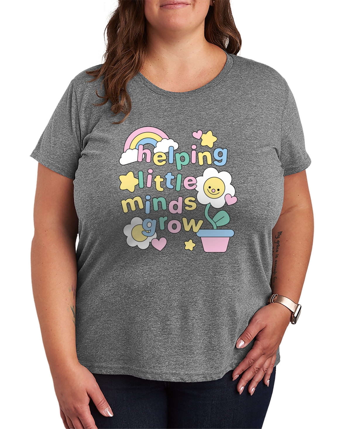 Click here for Hybrid Apparel Plus Size Instant Message Helping L... prices
