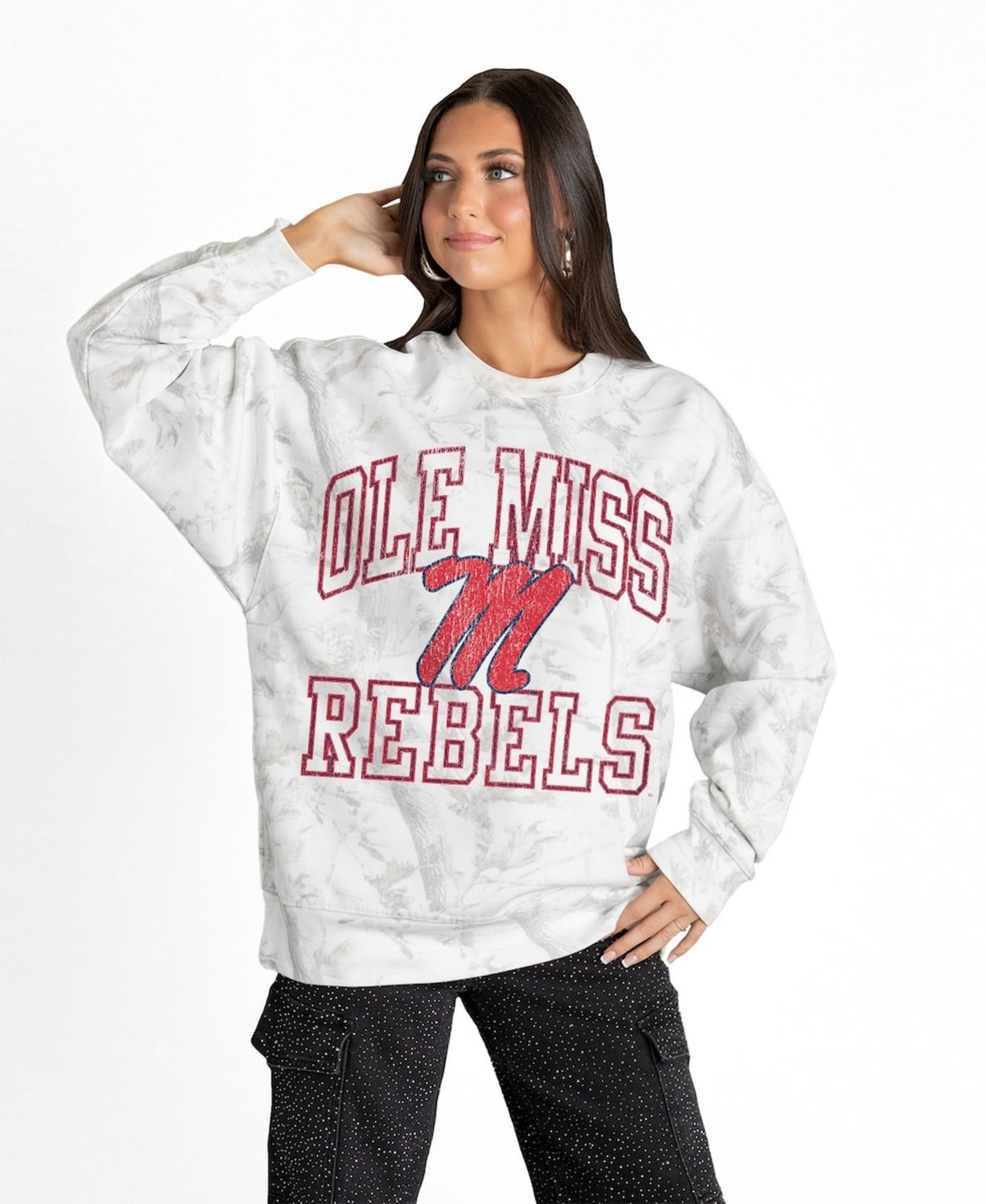 Click here for Gameday Couture Womens Ash Ole Miss Rebels Whiteou... prices