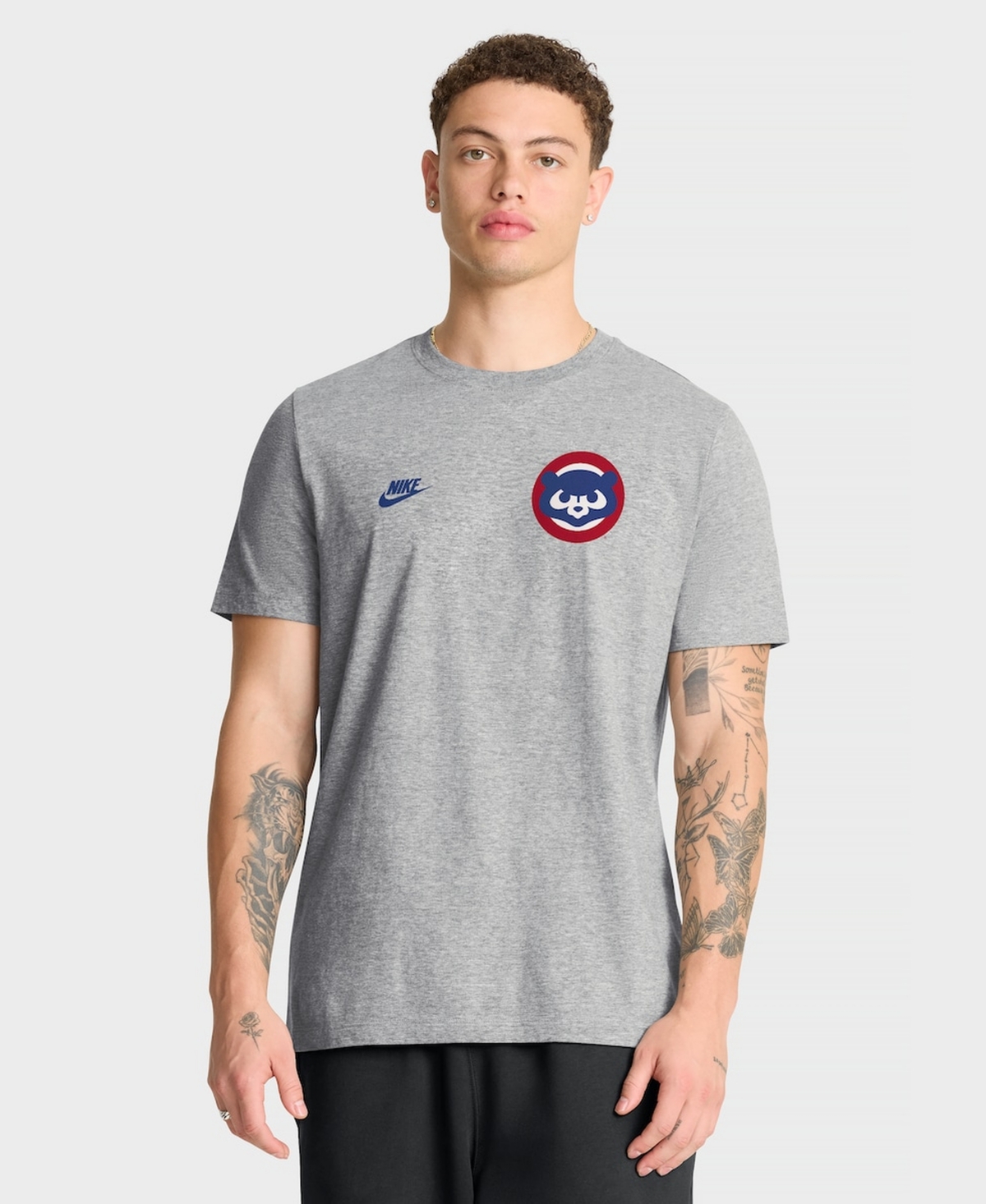 Click here for Nike Mens Heather Gray Chicago Cubs Cooperstown 2-... prices