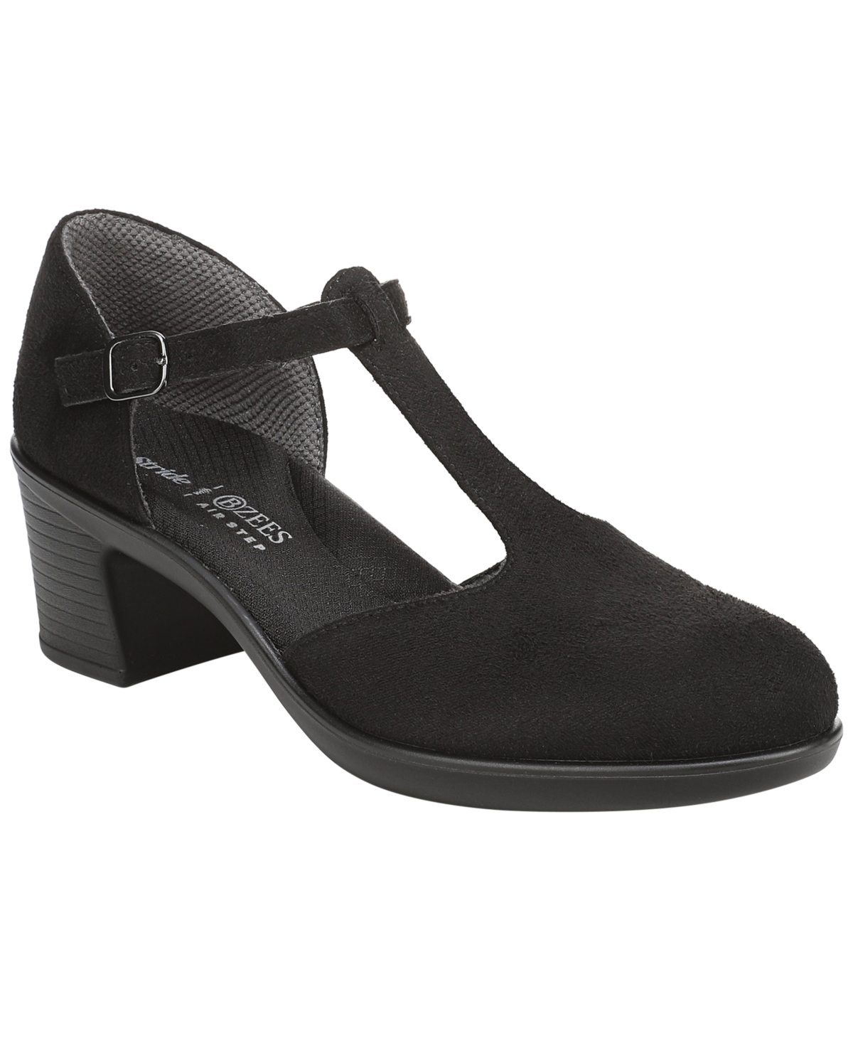 Click here for LifeStride Womens Lady Round Toe Pumps - Black Str... prices