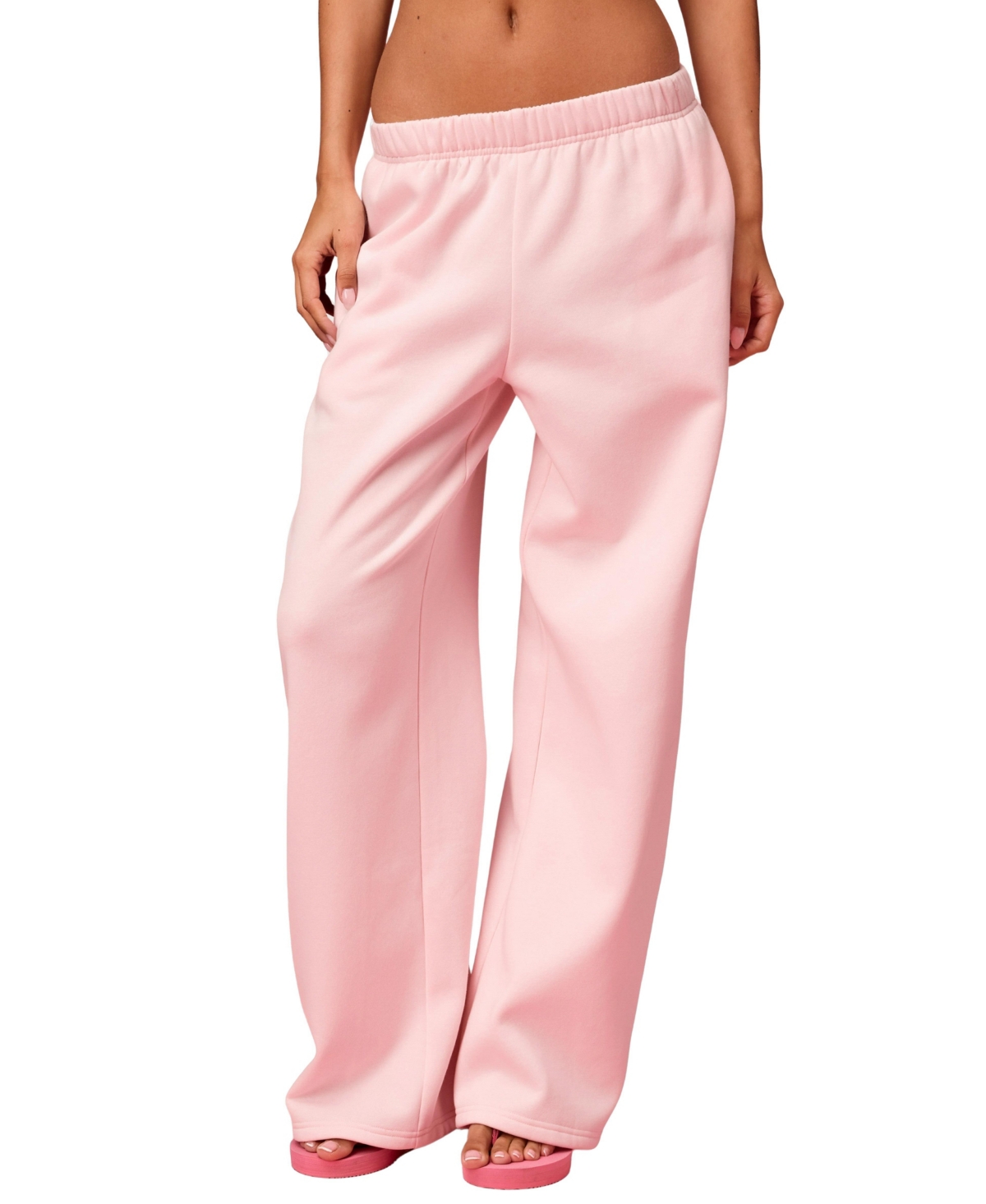Click here for Edikted Womens Hearts Barbie Baggy Sweatpants - Li... prices
