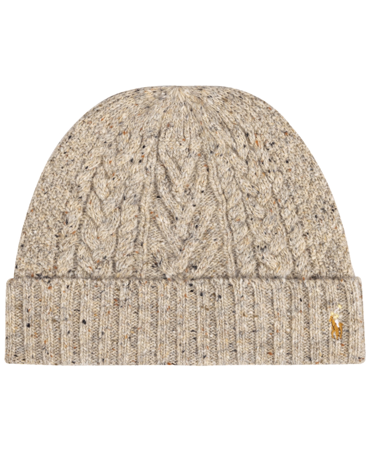 Click here for Polo Ralph Lauren Mens Aran Tweed Beanie Hat - Vin... prices