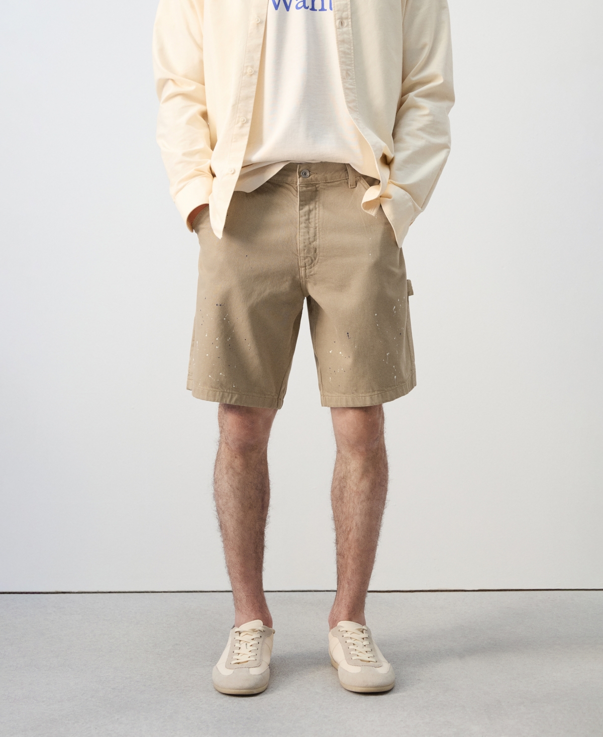 Click here for Mango Mens Denim Relaxed-Fit 8.86 Bermuda Shorts -... prices