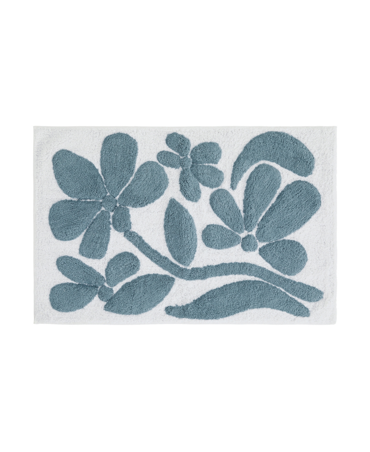 Click here for ienjoy Home Floral Cotton Bath Mat  24 x 17 - Flor... prices