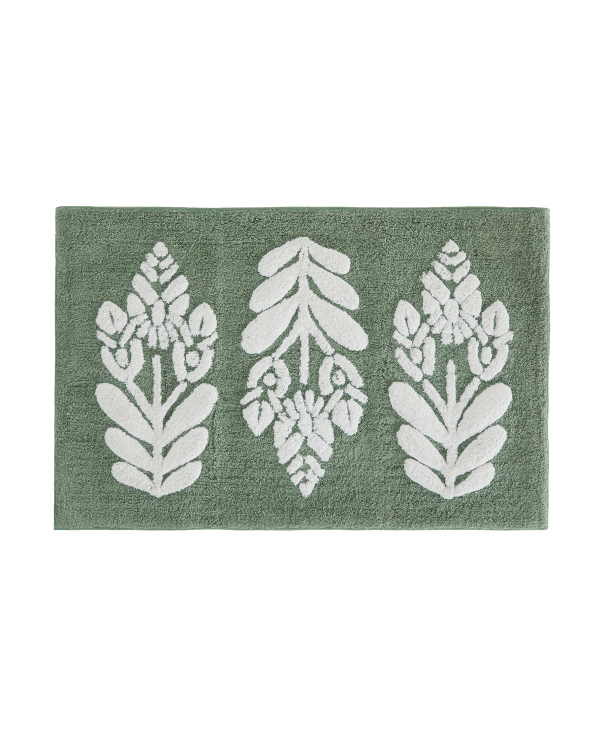 Click here for ienjoy Home Floral Cotton Bath Mat  24 x 17 - Folk... prices
