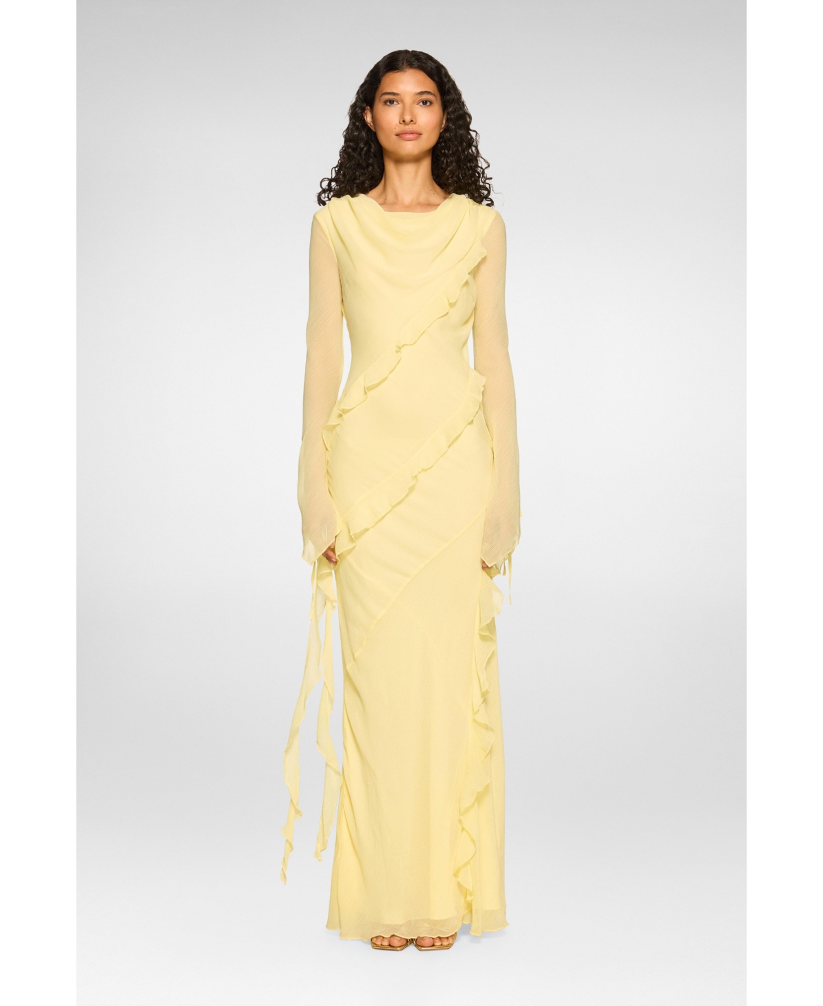 Click here for Daska Womens Circe Dress - Yellow prices