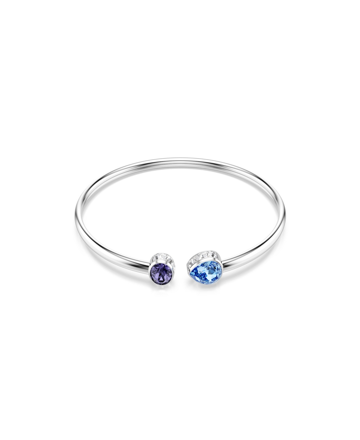 Click here for Swarovski Rhodium-Plated Chroma Bangle Bracelet -... prices