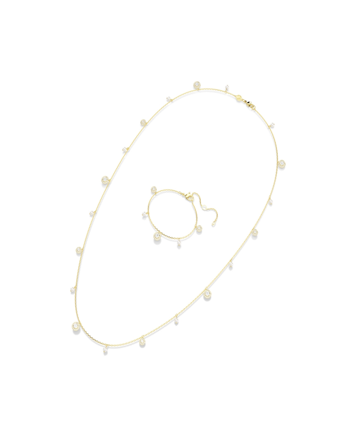 Click here for Swarovski Gold-Tone Plated Una Angelic Strandage N... prices
