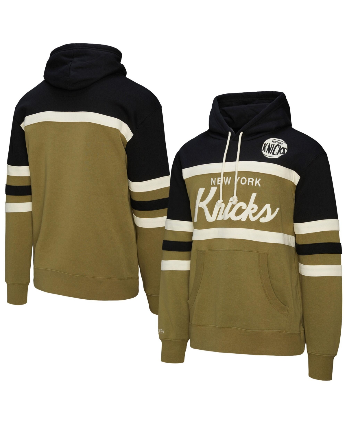 Click here for Mitchell & Ness Mens Olive/Black New York Knicks D... prices