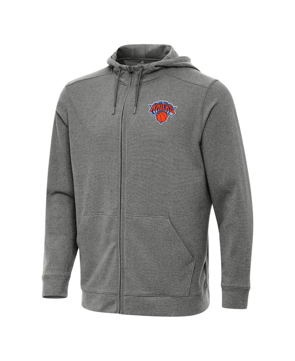 Click here for Antigua Mens Heather Charcoal New York Knicks Effo... prices