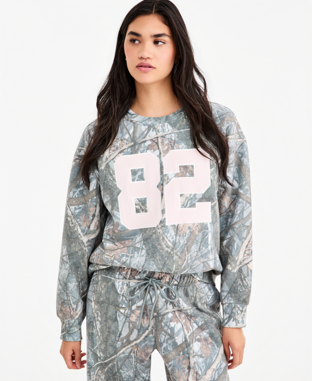 Click here for Madden Girl Juniors Applique Crewneck Sweatshirt -... prices