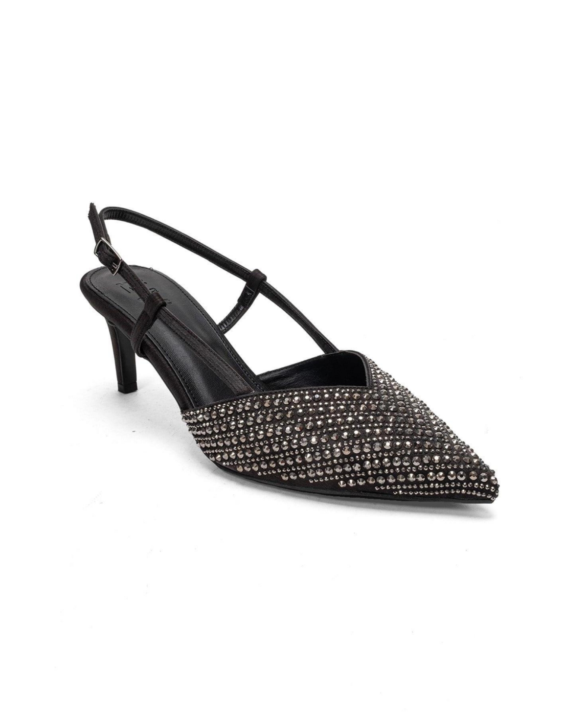 Click here for Prologue Shoes Womens Melodie Slingback Pump - Bla... prices