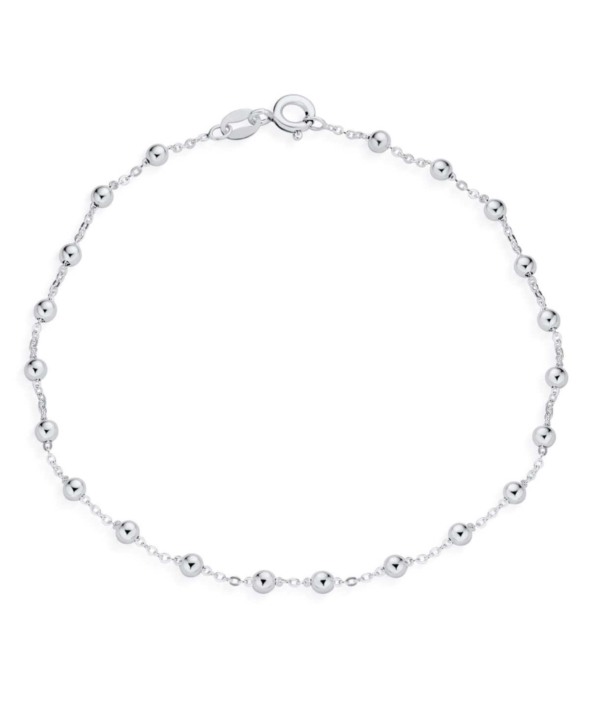 Click here for Bling Jewelry Delicate Sturdy Petite 3MM Round Bal... prices