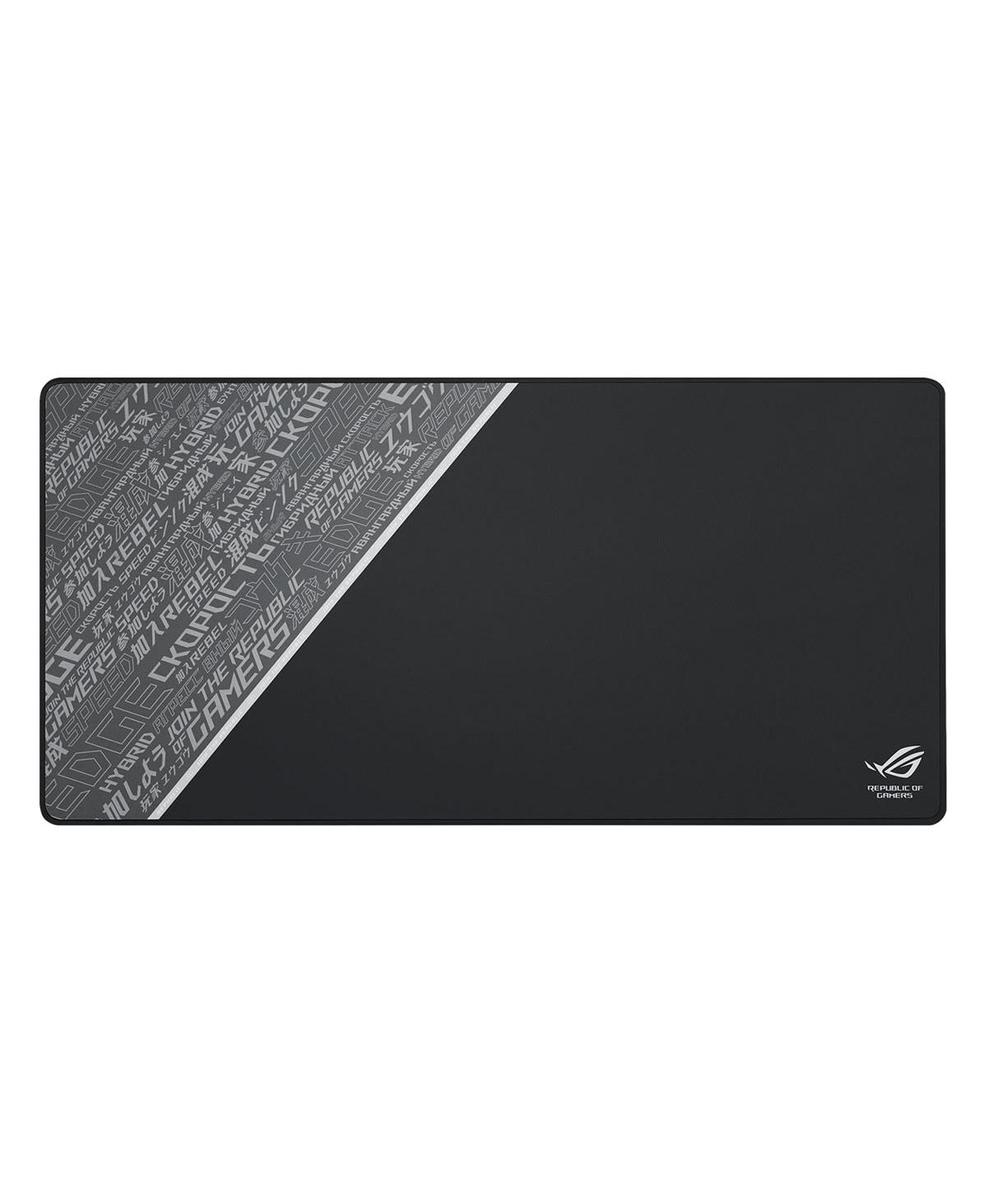 ASUS ROG Sheath Black Mouse Pad Extra-Large Gaming Surface Mouse Pad Pixel Precise Tracking Anti-Fray Stitched Edges and Non-Slip Rubber Base...