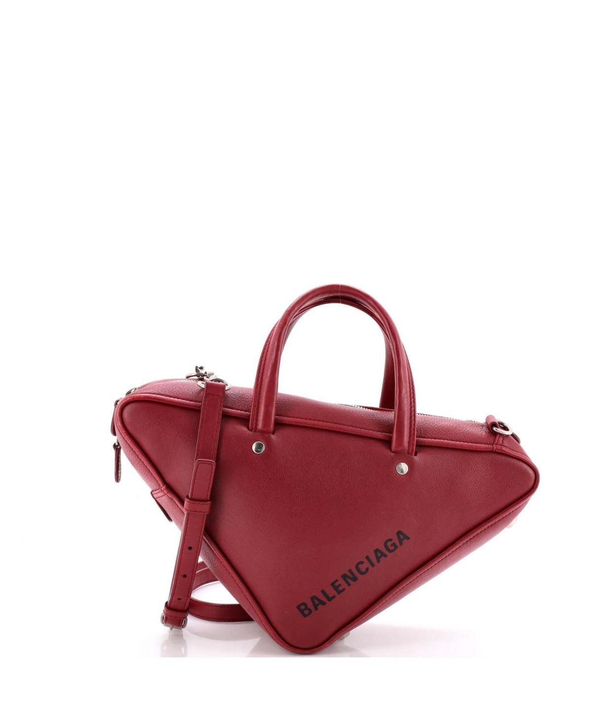 Click here for Pre-Owned Balenciaga Small Triangle Duffle Bag Lea... prices
