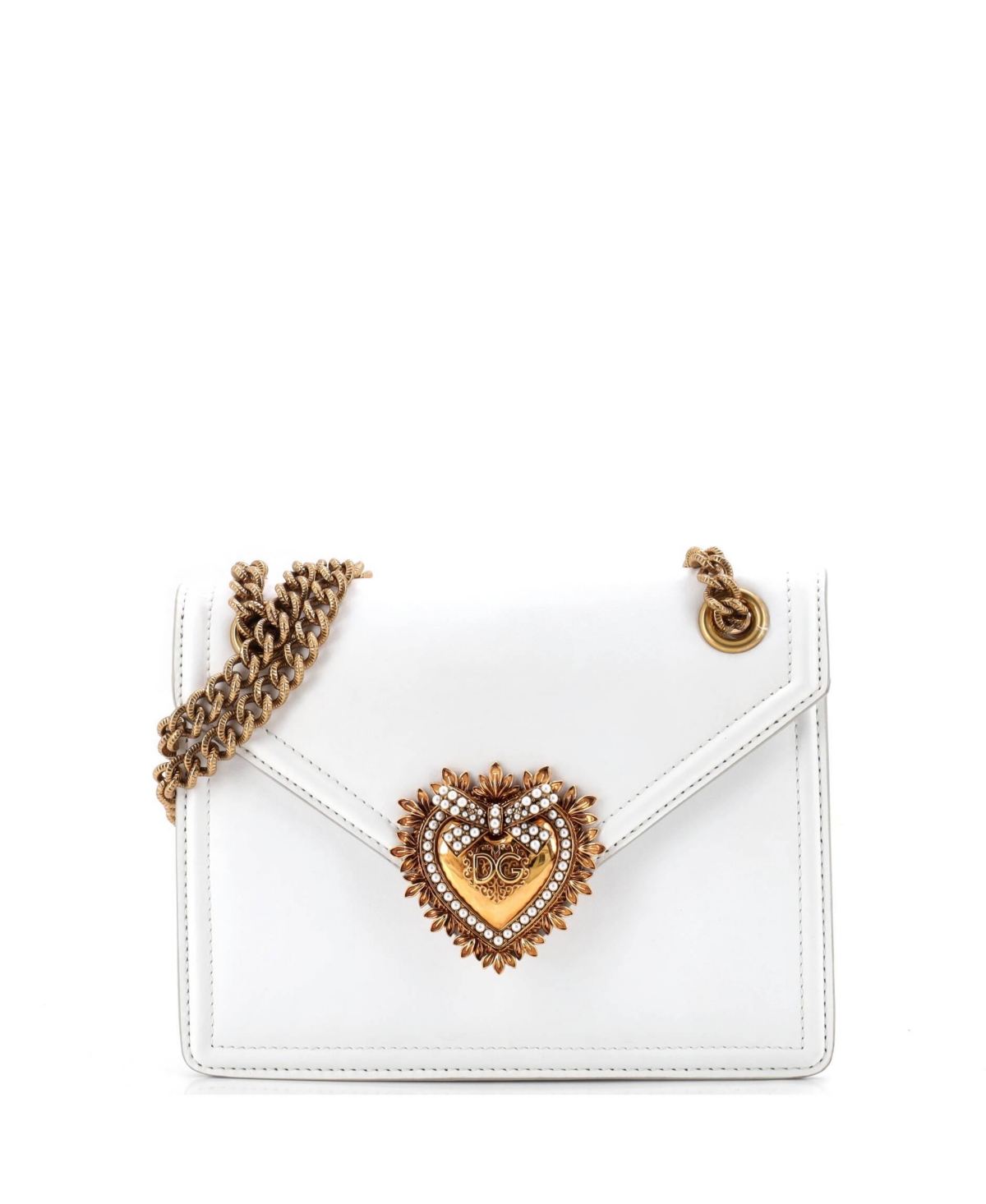 Click here for Pre-Owned Dolce & Gabbana Small Devotion Crossbody... prices