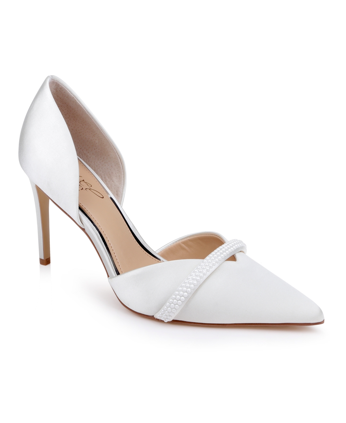 Click here for Jewel Badgley Mischka Womens Zoey Slip-On Pumps -... prices