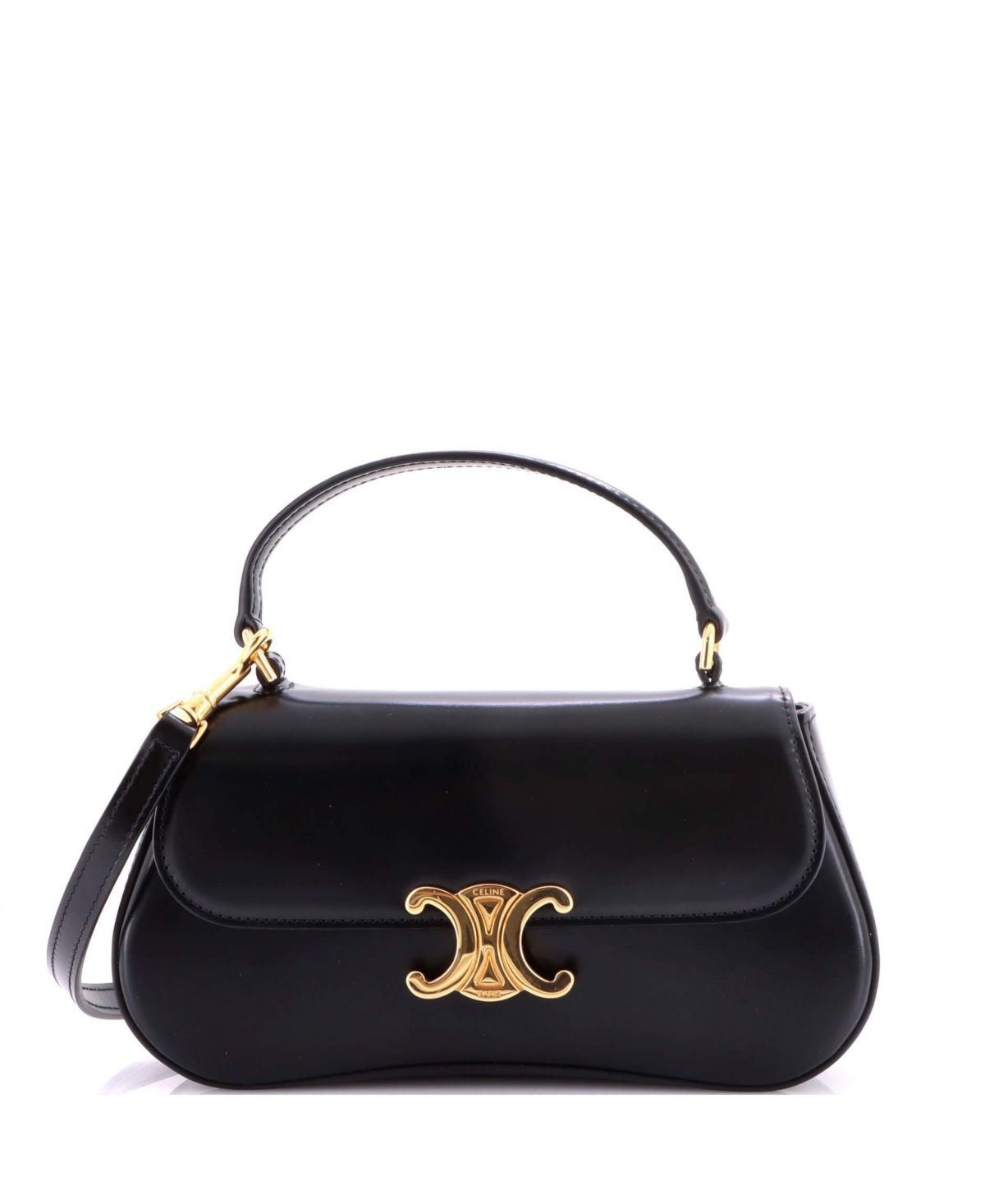 Click here for Pre-Owned Celine Teen Lola Triomphe Top Handle Bag... prices