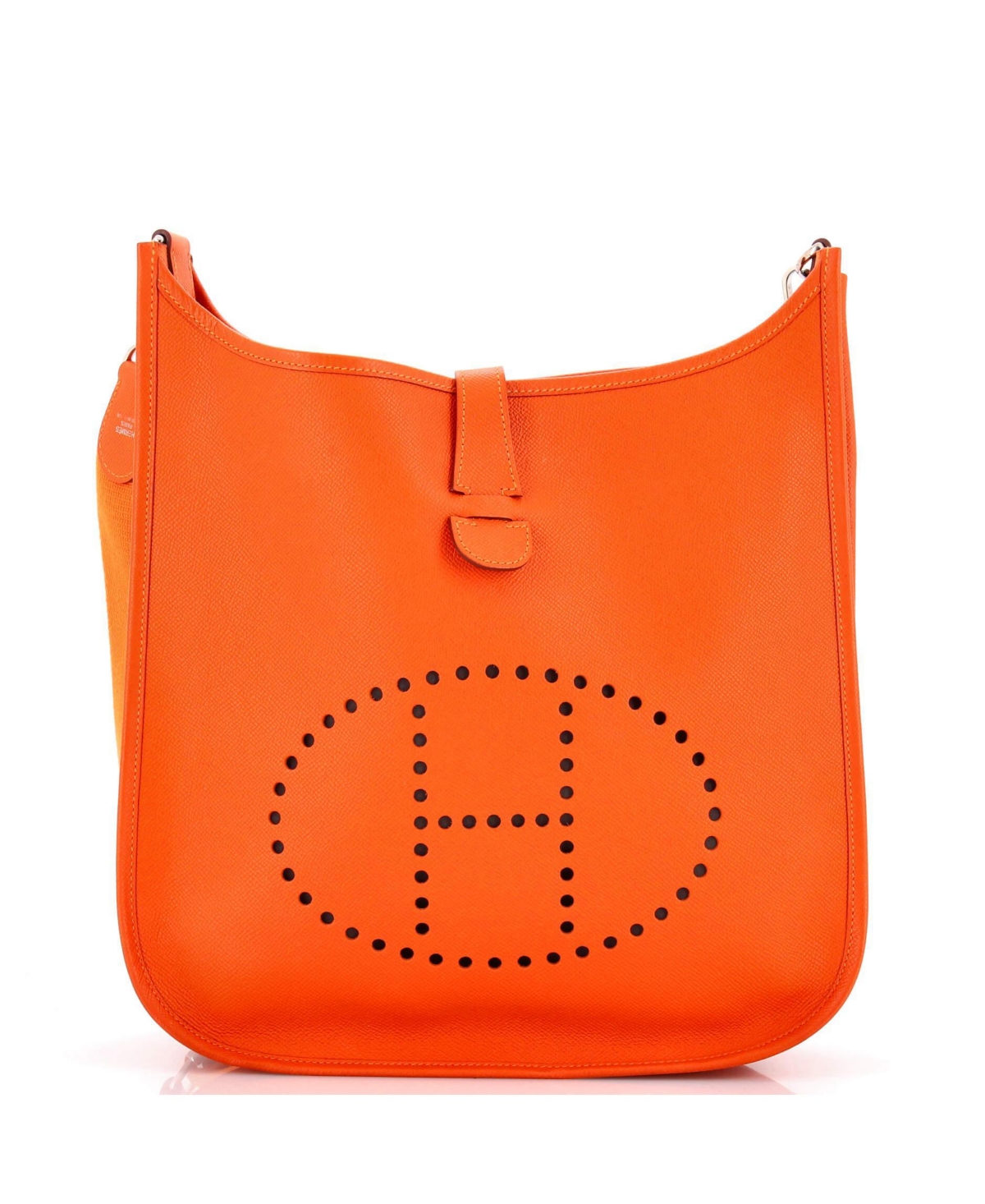 Click here for Pre-Owned HERMES Gm Evelyne Bag Gen Iii Epsom - Or... prices