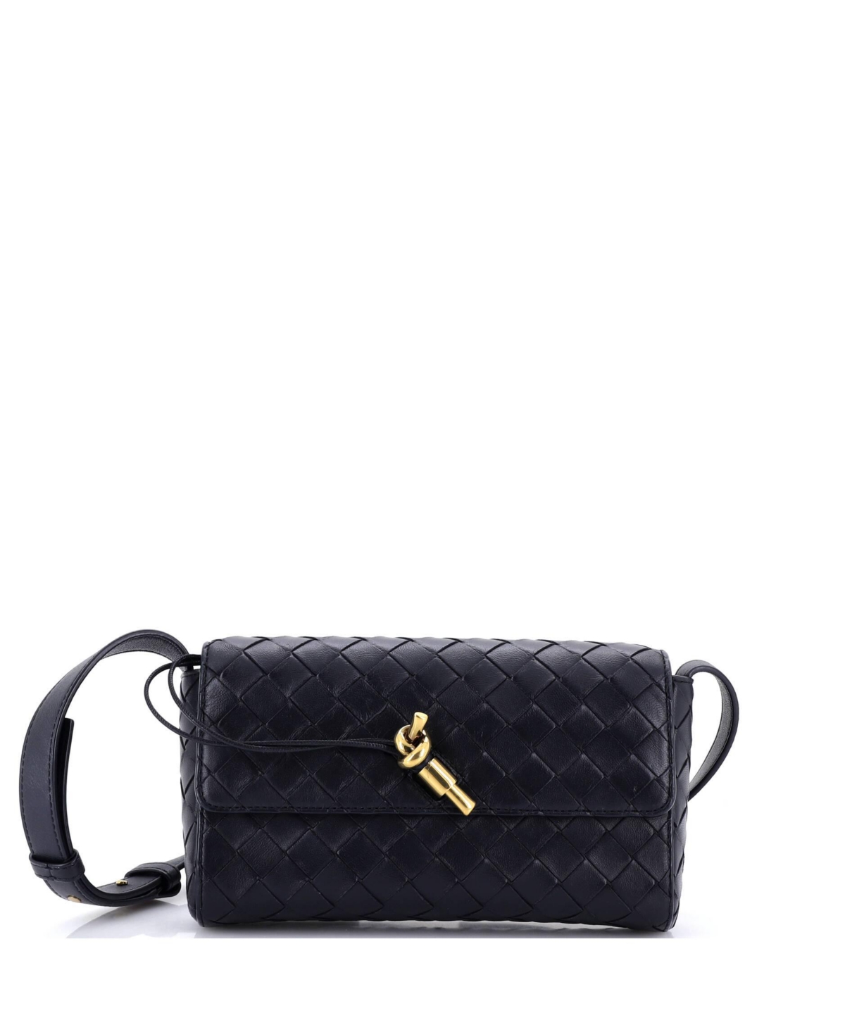 Click here for Pre-Owned Bottega Veneta Andiamo Shoulder Bag Intr... prices