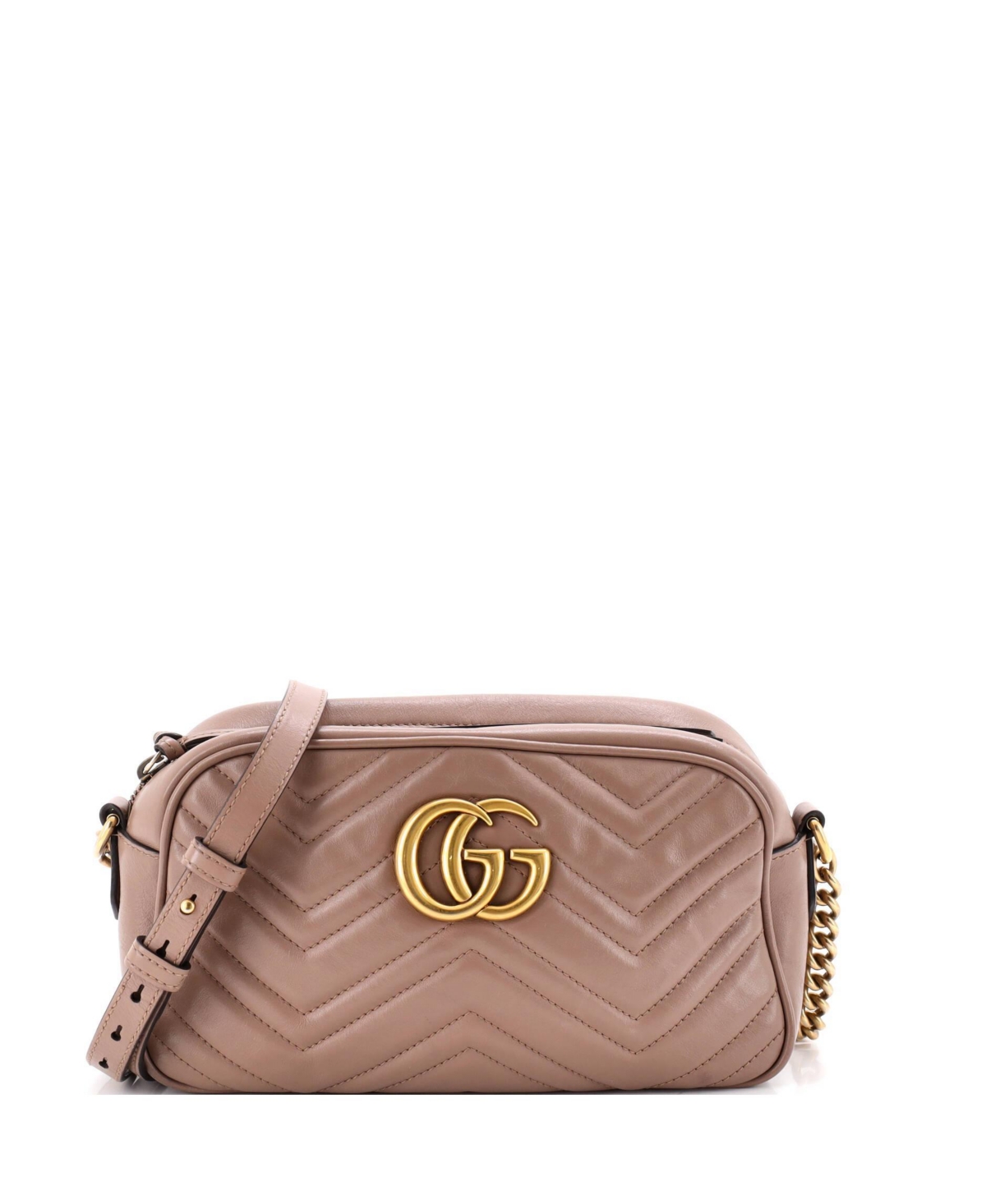 Click here for Pre-Owned Gucci Small Gg Marmont Shoulder Bag Mate... prices