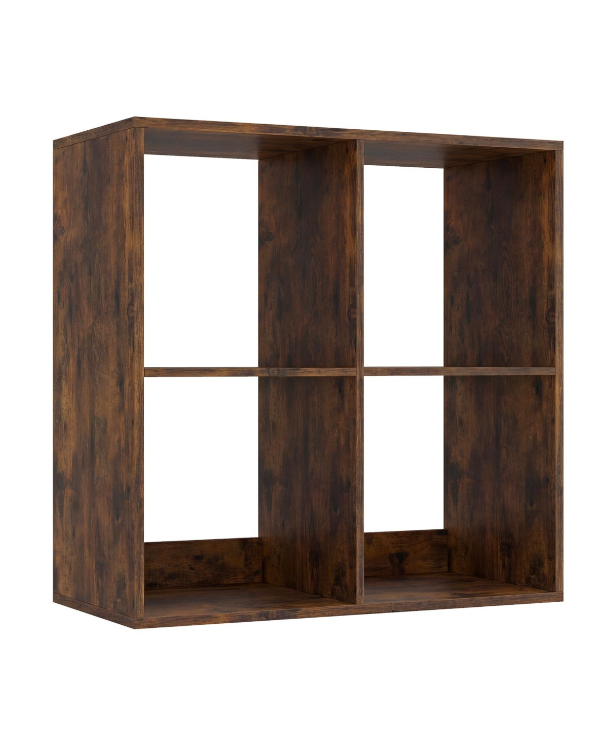 Click here for Slickblue 4-Cube Bookcase with Guardrail for Bedro... prices