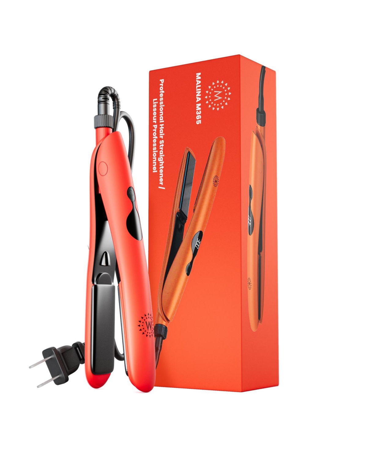 Click here for Malina Professional Hair Straightener - Orange prices