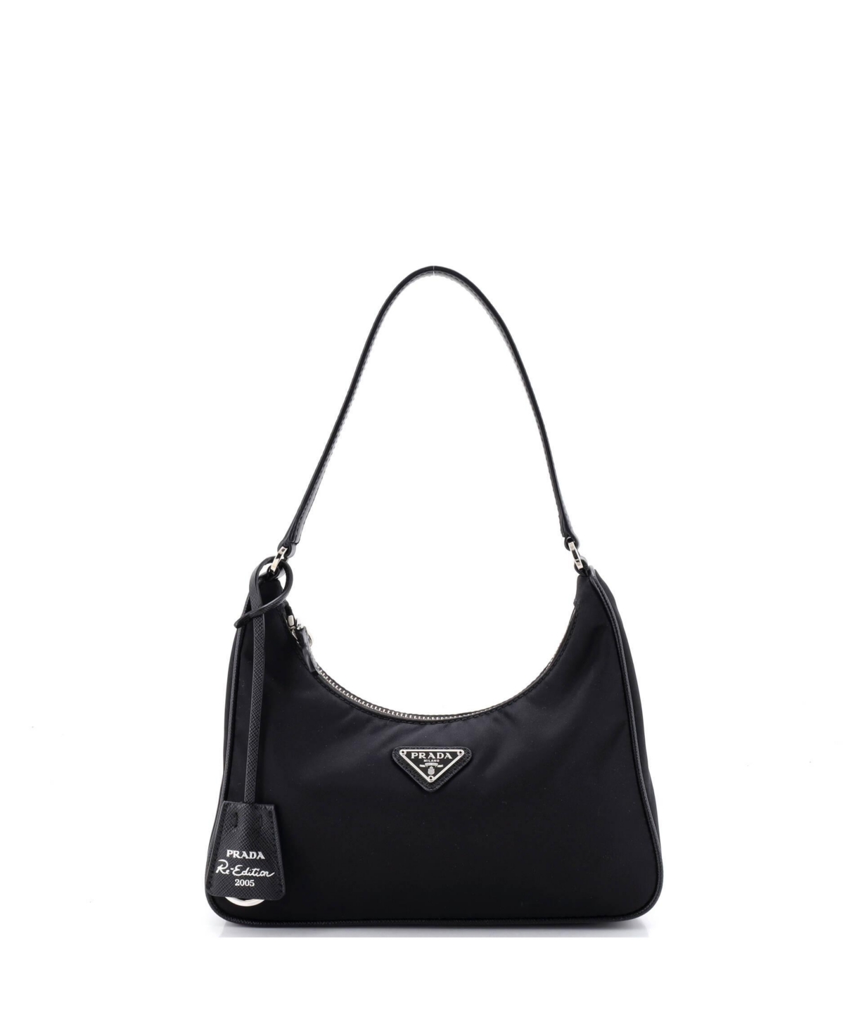 Click here for Pre-Owned Prada Mini Re-Edition 2005 Hobo Tessuto... prices