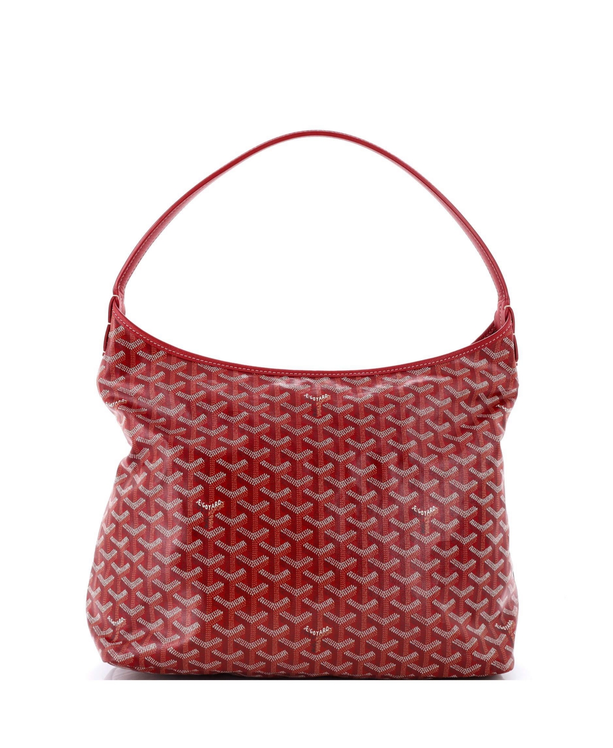 Click here for Pre-Owned Goyard Boheme Hobo Printed Coated Canvas... prices